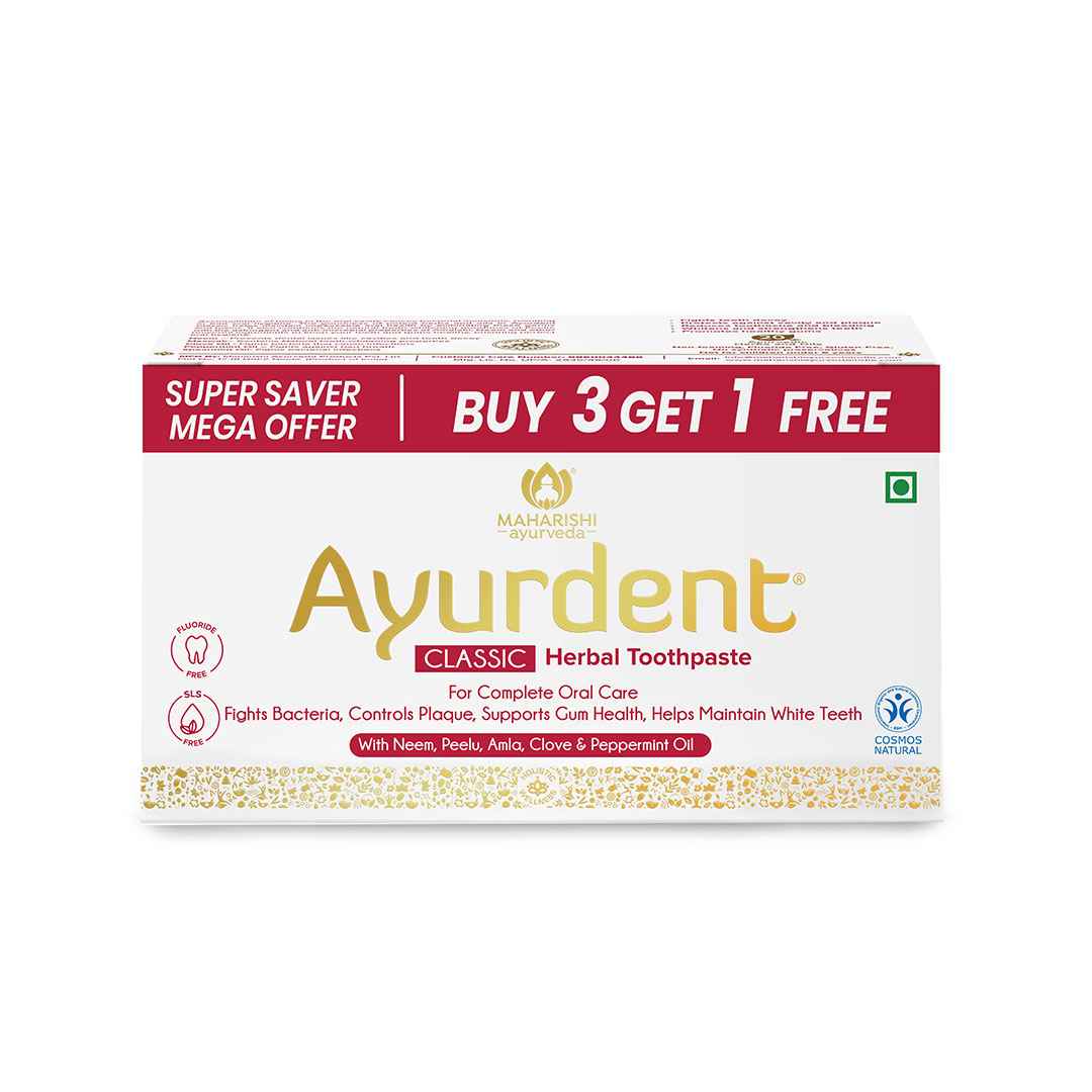 Ayurdent Toothpaste Family Pack for Complete Oral Care