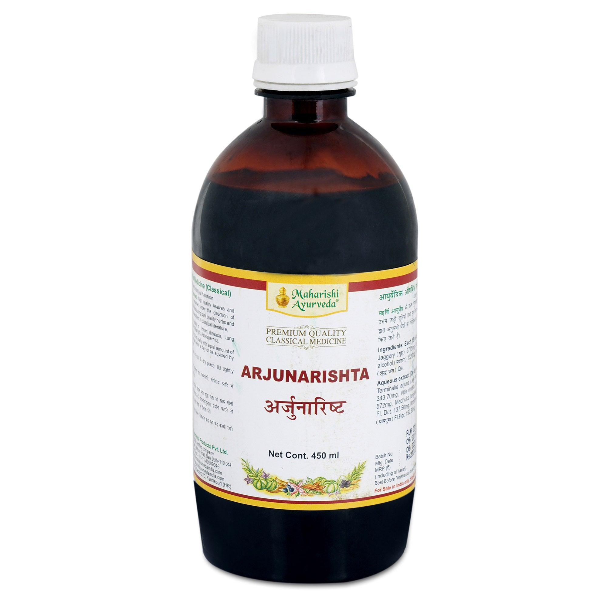 Arjunarishta Syrup – Ayurvedic Wellness Support Tonic