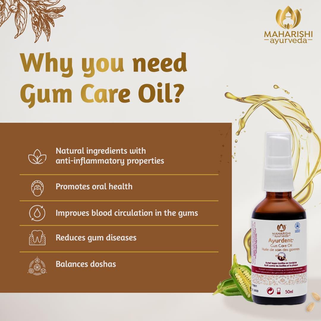 Ayurdent Gum Care Oil for Total Relief from Toothache and Bad Breath ...