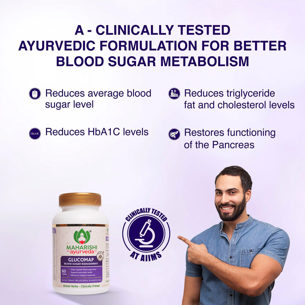 Buy Glucomap – Ayurvedic Supplement for Diabetes
