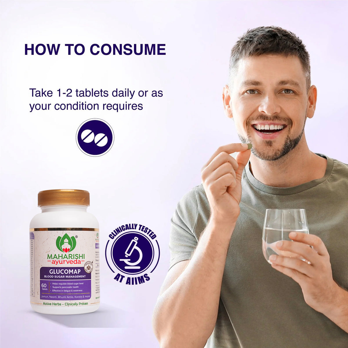 Buy Glucomap – Ayurvedic Supplement for Diabetes