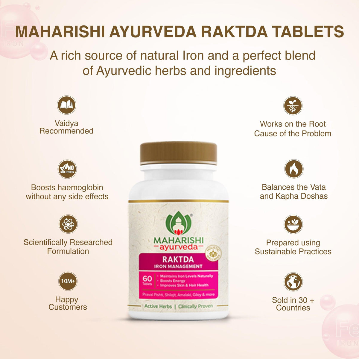 Raktda - Natural Iron Supplement