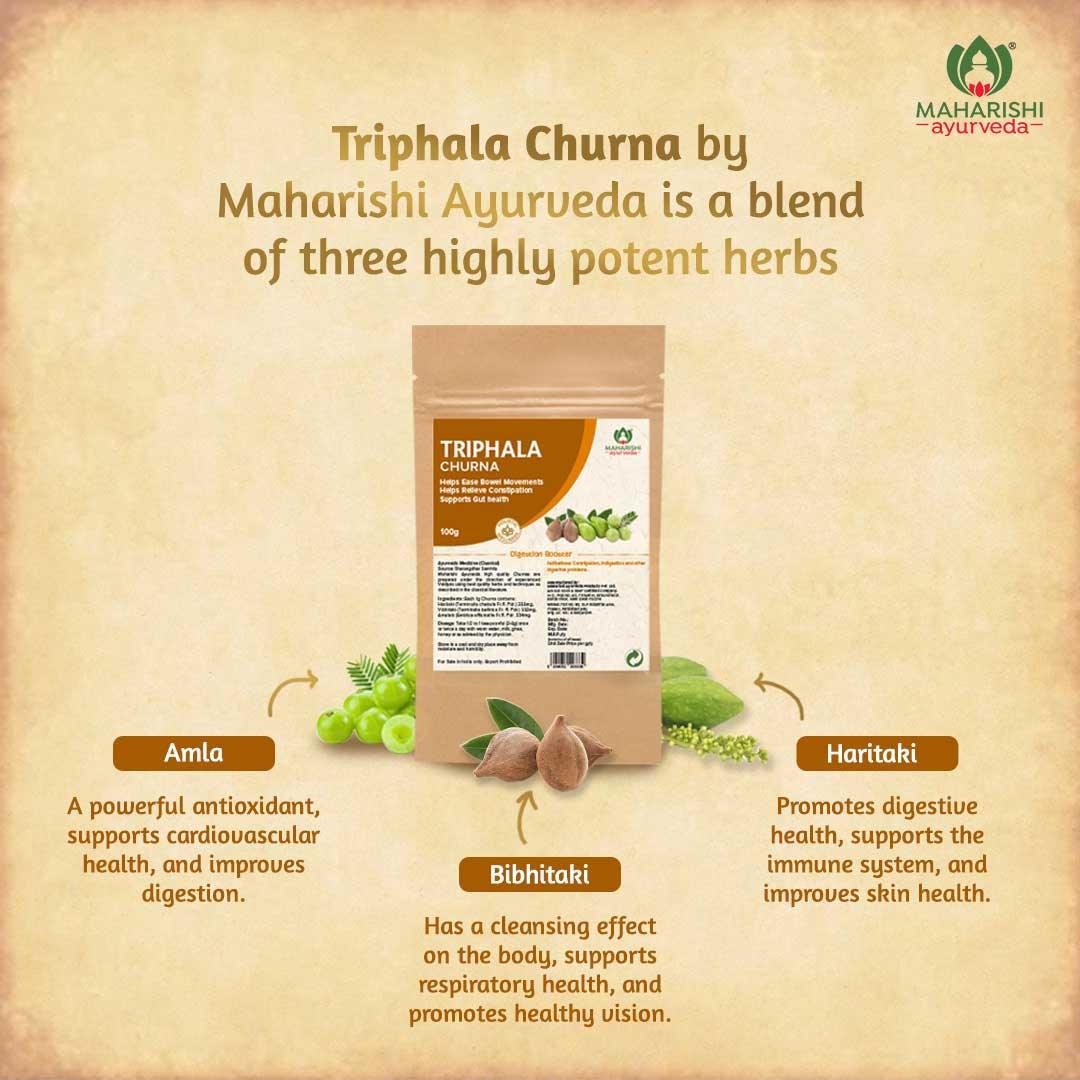 Organic Triphala Powder & Churna | Digestive Health & Natural Detox