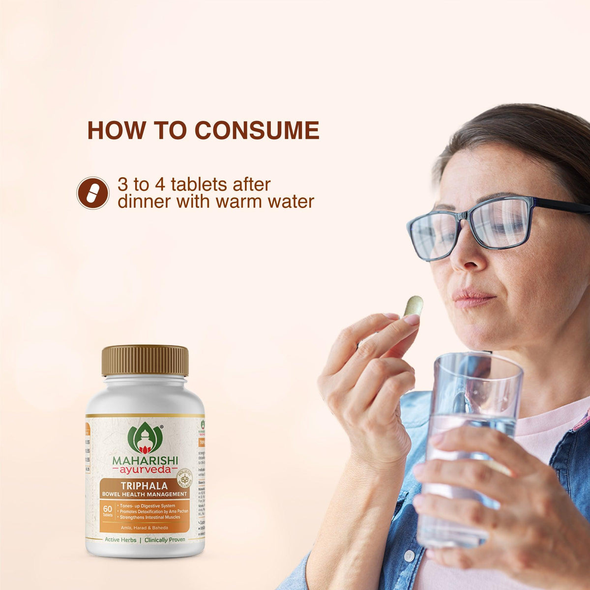 Buy Maharishi Ayurveda Triphala Tablets – Digestion, Detox & Immunity