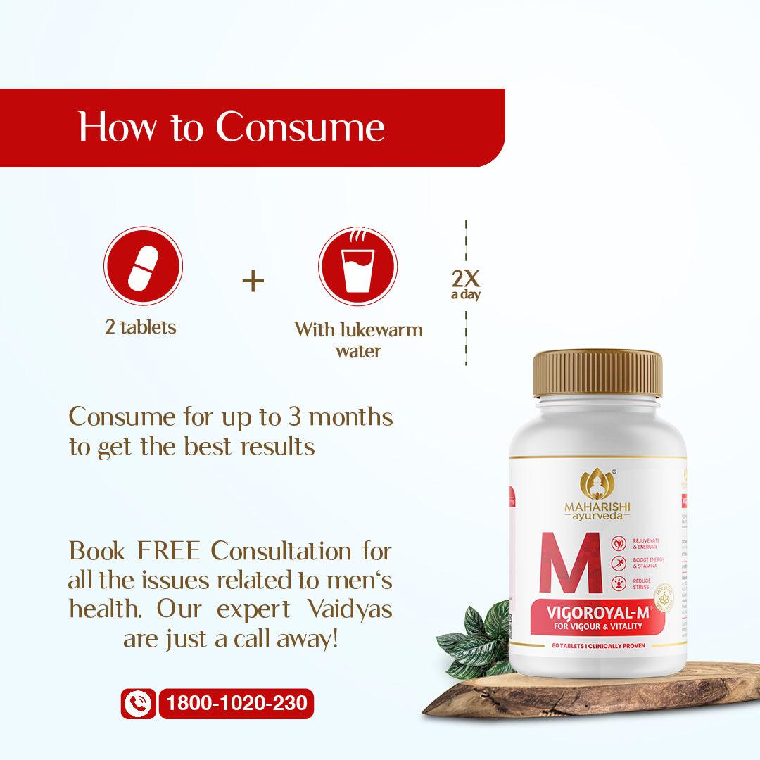 Buy Vigoroyal-M – Men’s Vitality & Stamina Tablets
